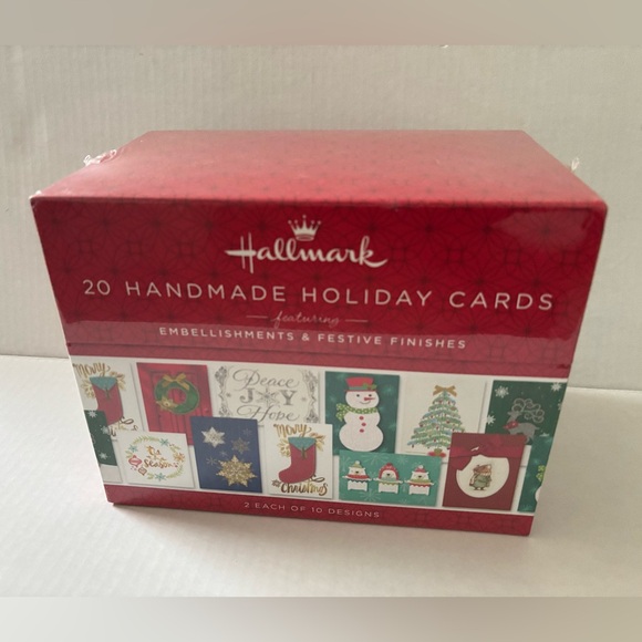Hallmark | Holiday | New Hallmark 2 Handmade Holiday Cards Box Set 0 ...